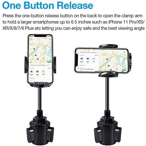 Universal Adjustable Cup Holder Cradle Car Mount A64