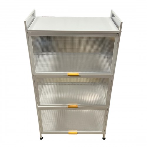 4-Tier Multifunctional Storage Rack, 60cm Width Storage Cabinet with ...